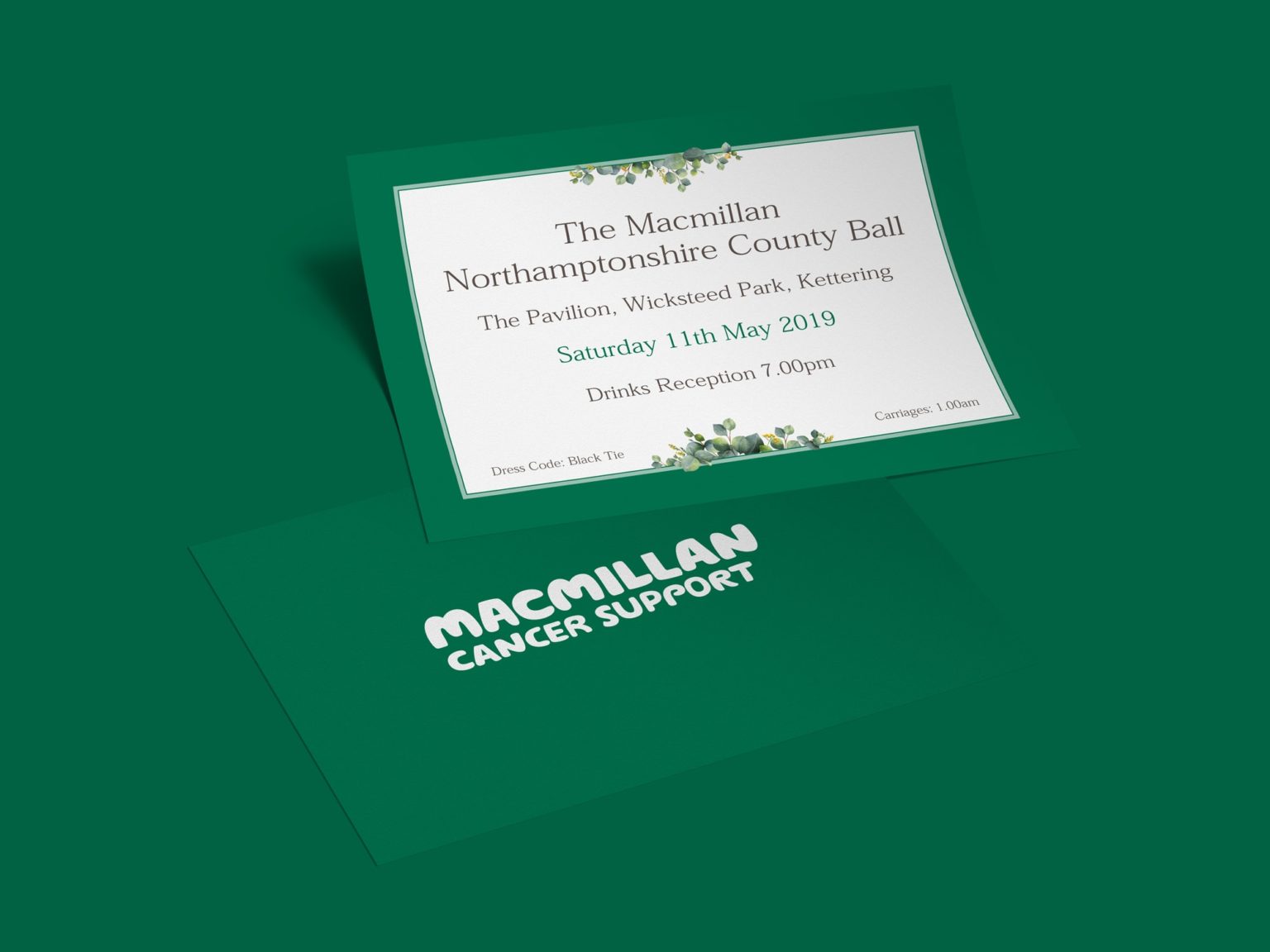 The Macmillan Northamptonshire County Ball | Blayney Partnership